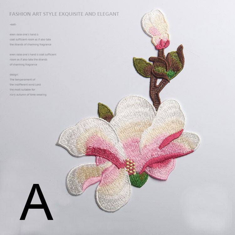 Embroidered Appliquesembroidered Flowers Patches for Dress - Etsy