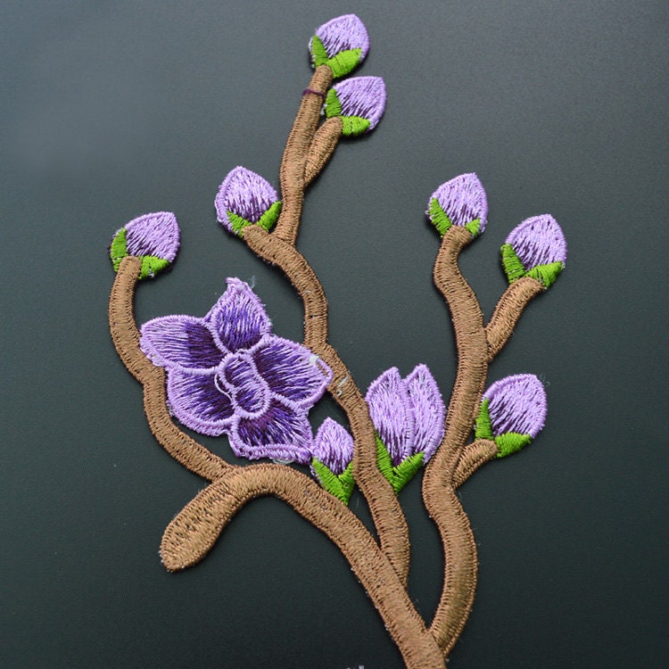 Embroidered Appliquesembroidered Flower Patches for Dress DIY | Etsy
