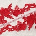 1 Pair Multi-color Alencon Lace Appliques,embroidered Flowers,patches ...