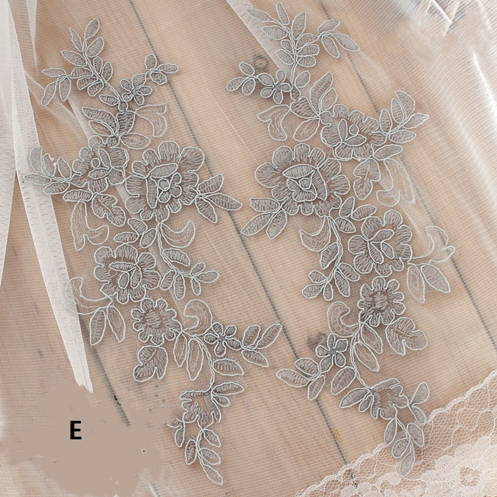 Lace Appliques,embroidered Flowers,multi-color Patches for Wedding ...