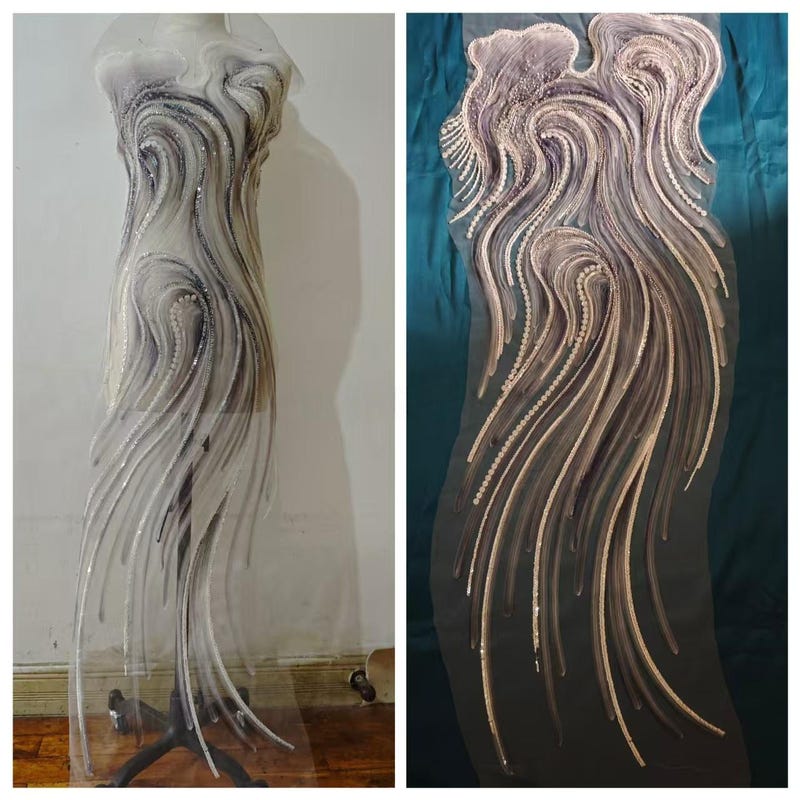 Wave Applique - Etsy