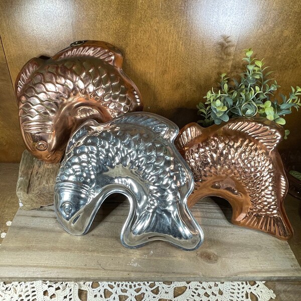 Copper Fish Mold - Etsy