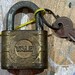 Vintage Yale and Towne Gold Tone Lock With 2 Keys, 2 X 3 Made in USA - Etsy