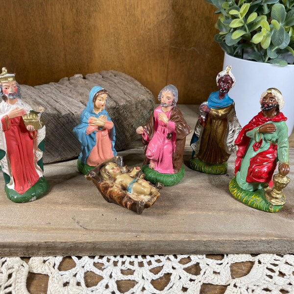 Vintage Nativity - Etsy