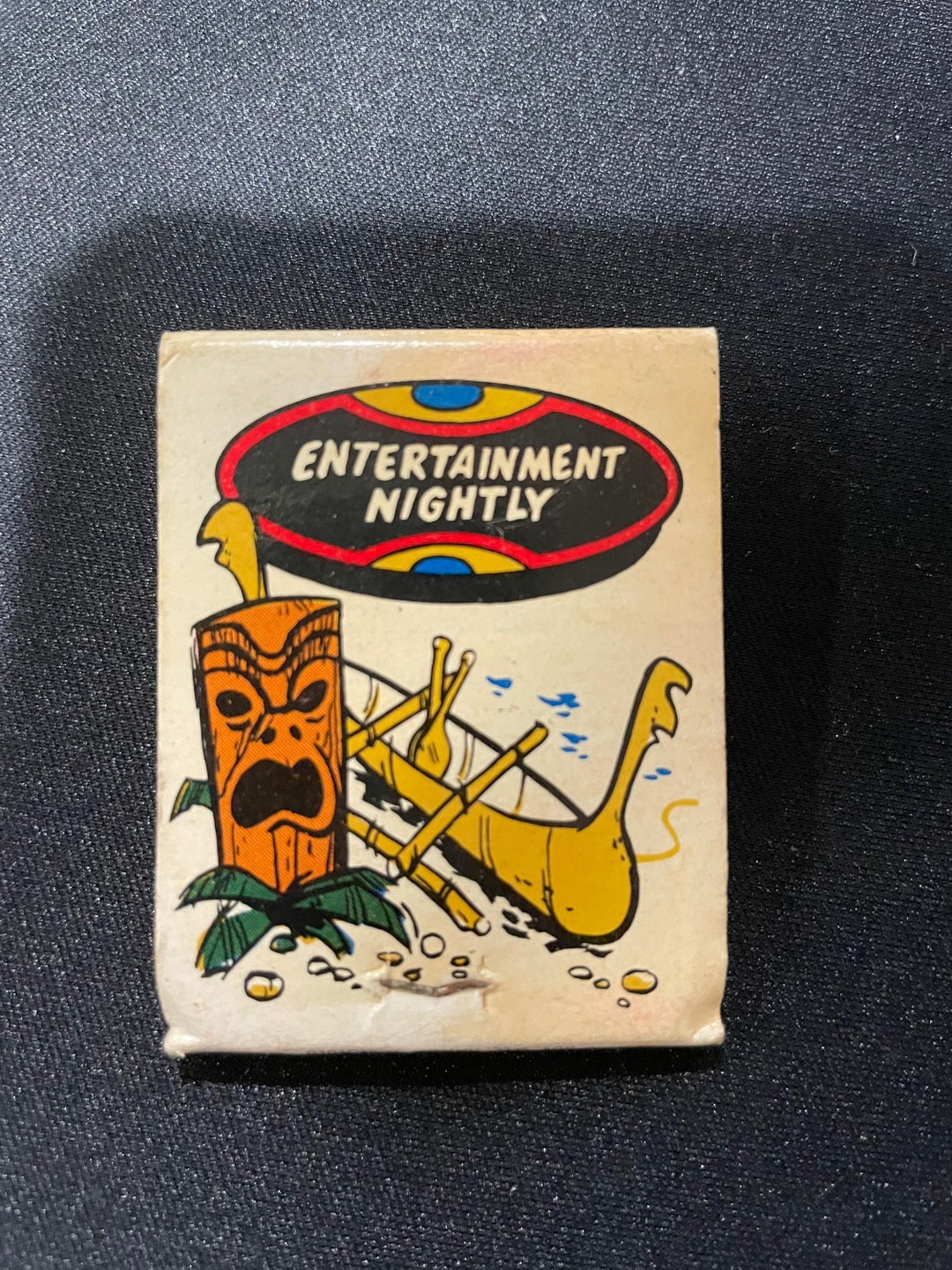 Vintage Tiki Broiler International Market Place Matchbook, Tiki ...