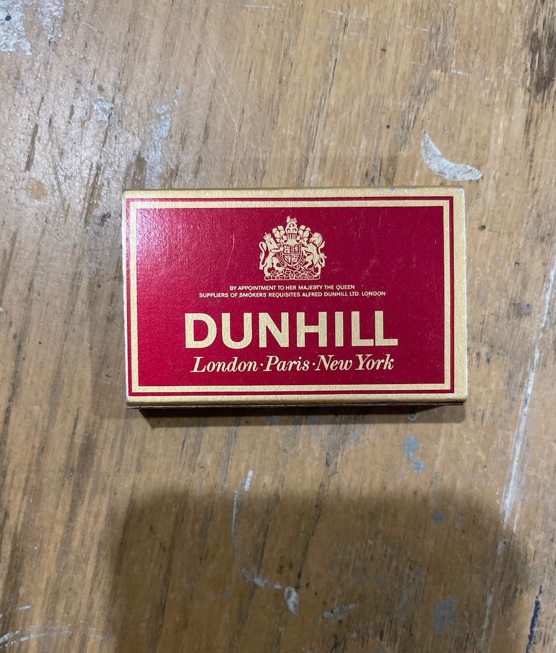 Vintage Dunhill Matchbook Paris London New York - Etsy