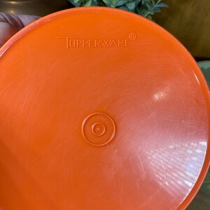 Vintage Orange Tupperware Kitchen Storage Canister Set - Etsy