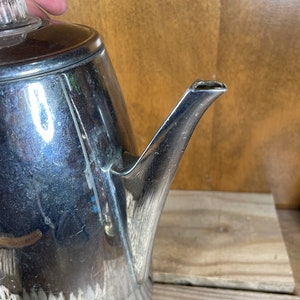 Vintage Coffeematic Electric Chrome Coffee Pot by Universal Landers ...