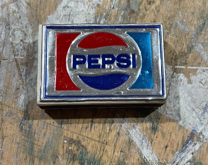 Vintage Pepsi Matchbox Collectible Matches, Silver Match Tips - Etsy