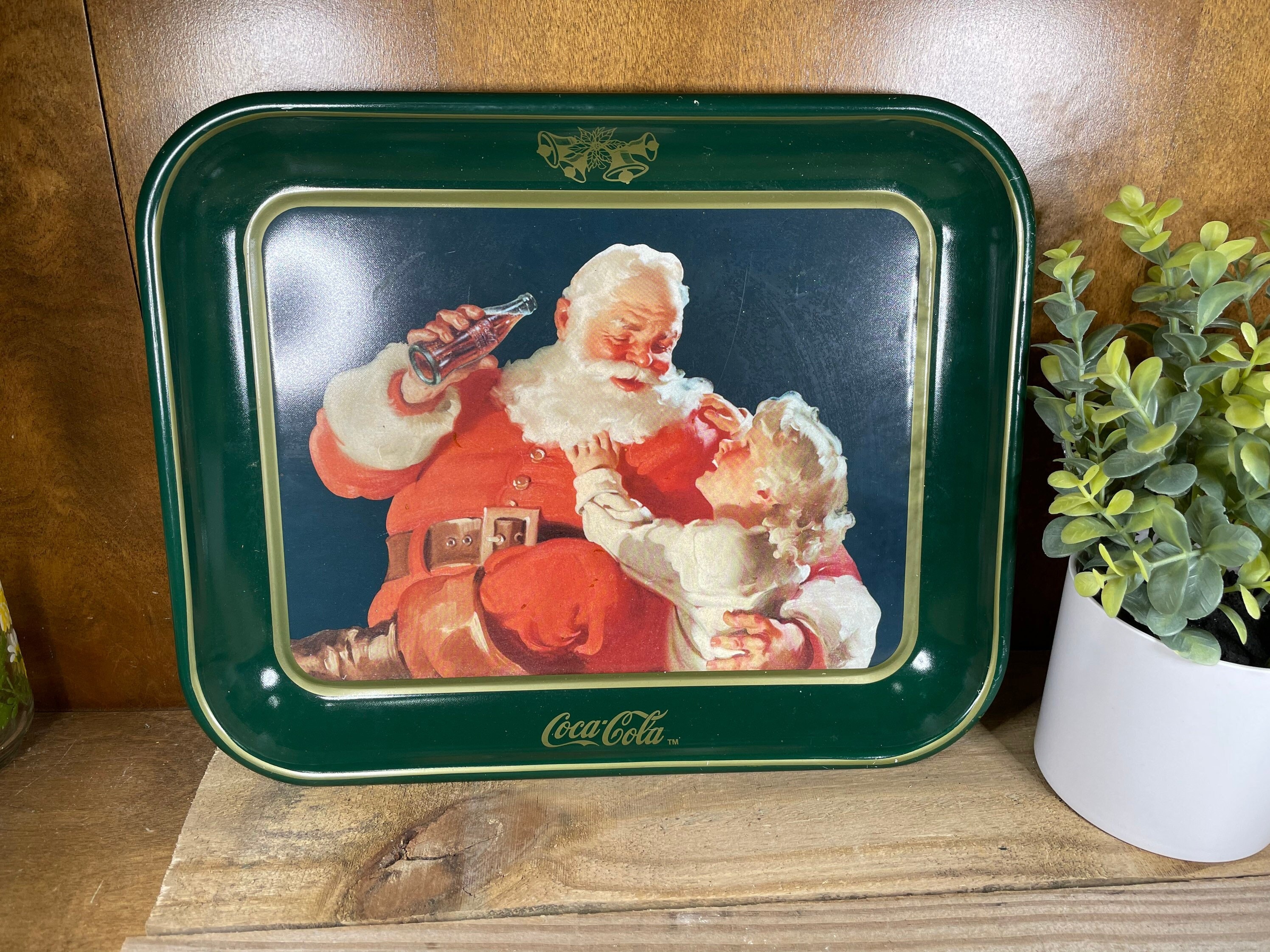Vintage Coca Cola Santa