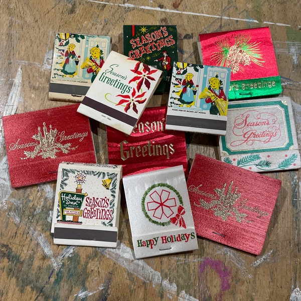 Christmas Matches - Etsy
