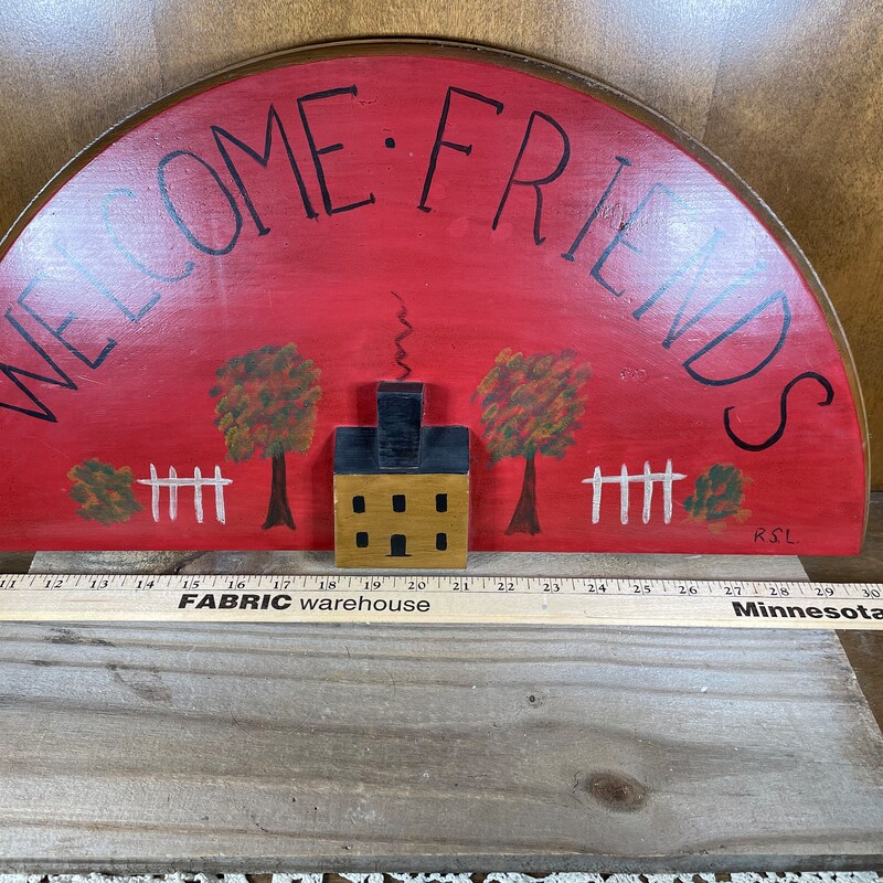 Primitive Welcome - Etsy