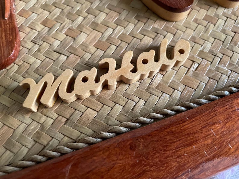 Vintage Koa Wood Hawaiian Sign: "please Remove Your Flip Flops Mahalo ...