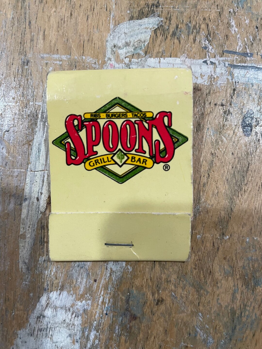 Vintage Spoons Grill and Bar Restaurant Matches Match Book - Etsy
