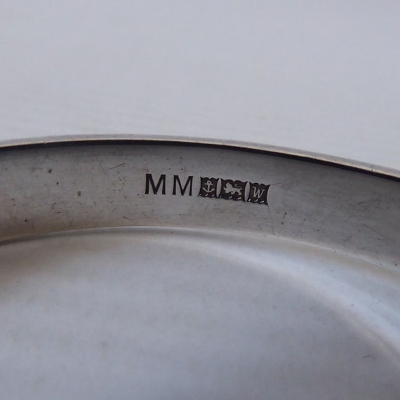 1971 Modernist Sterling silver bracelet/bangle. Retro… - Gem