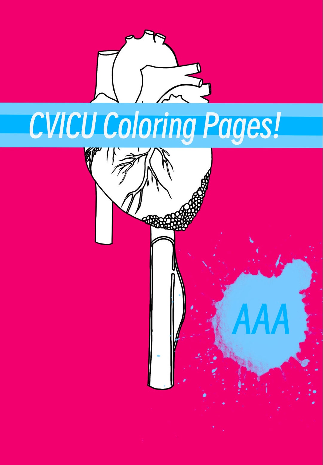 AAA Coloring Sheet - Etsy