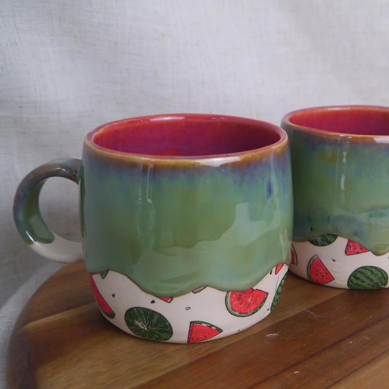 Watermelon Ceramic Pottery - Etsy