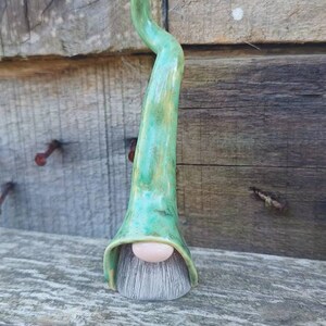 Ceramic Wizard Gnome - Handmade Pottery Gnome - Unusual Gift - Quirky ...