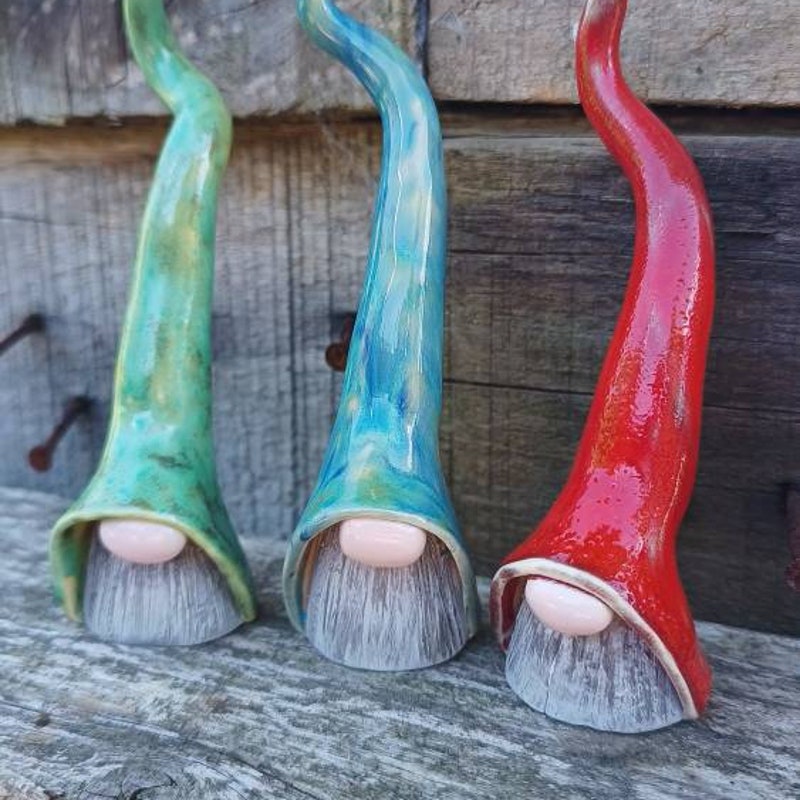 Handmade Ceramic Gnomes - Etsy