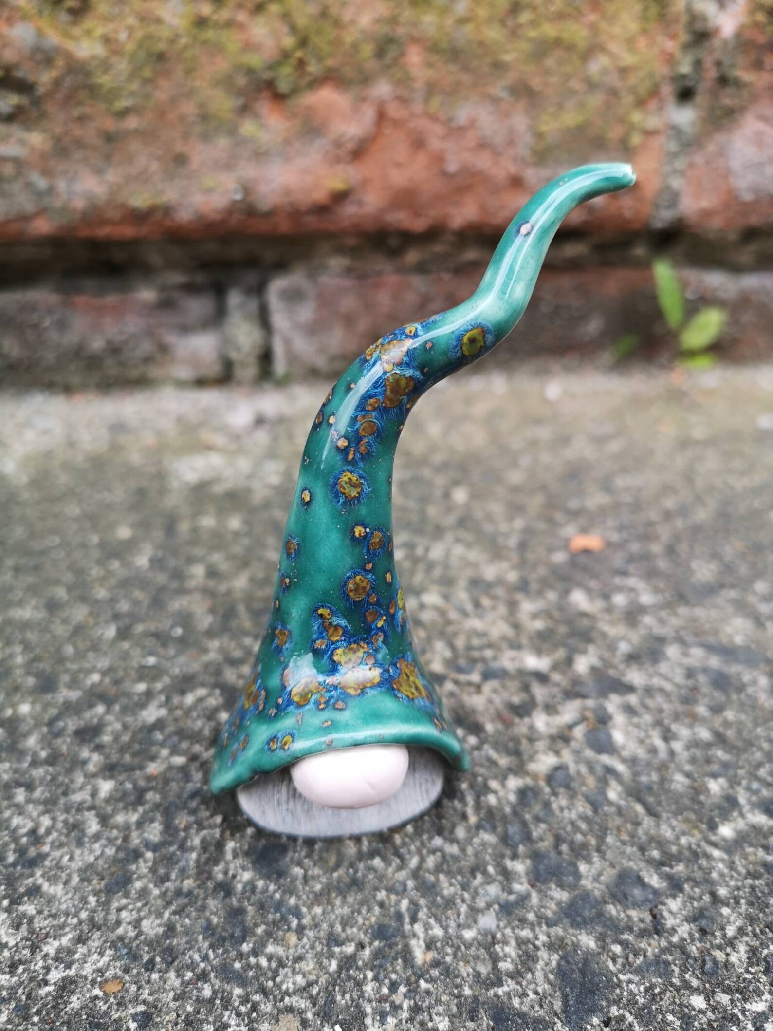 Ceramic Wizard Gnome Handmade Pottery Gnome Unusual Gift | Etsy