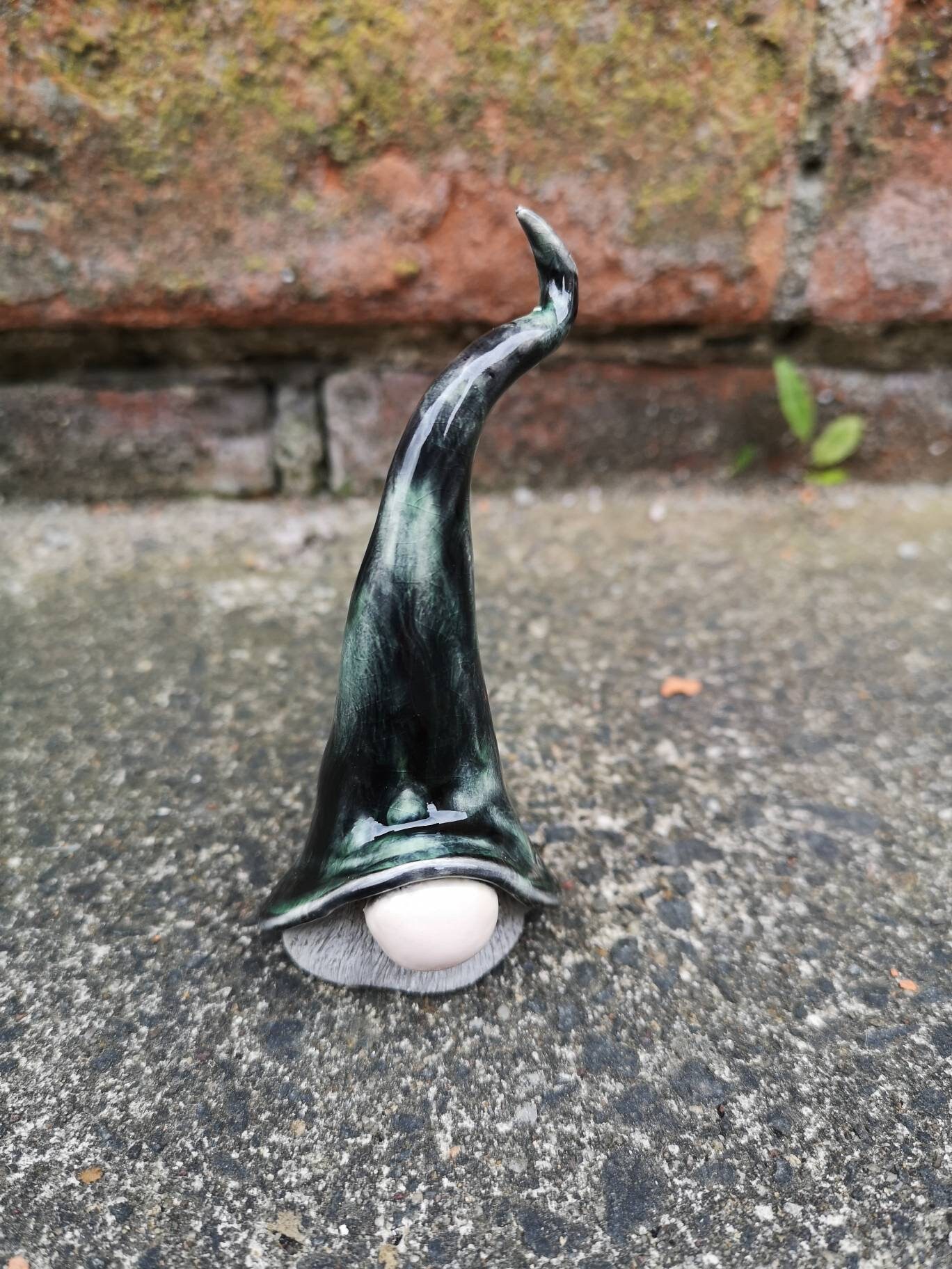 Ceramic Wizard Gnome Handmade Pottery Gnome Unusual Gift | Etsy