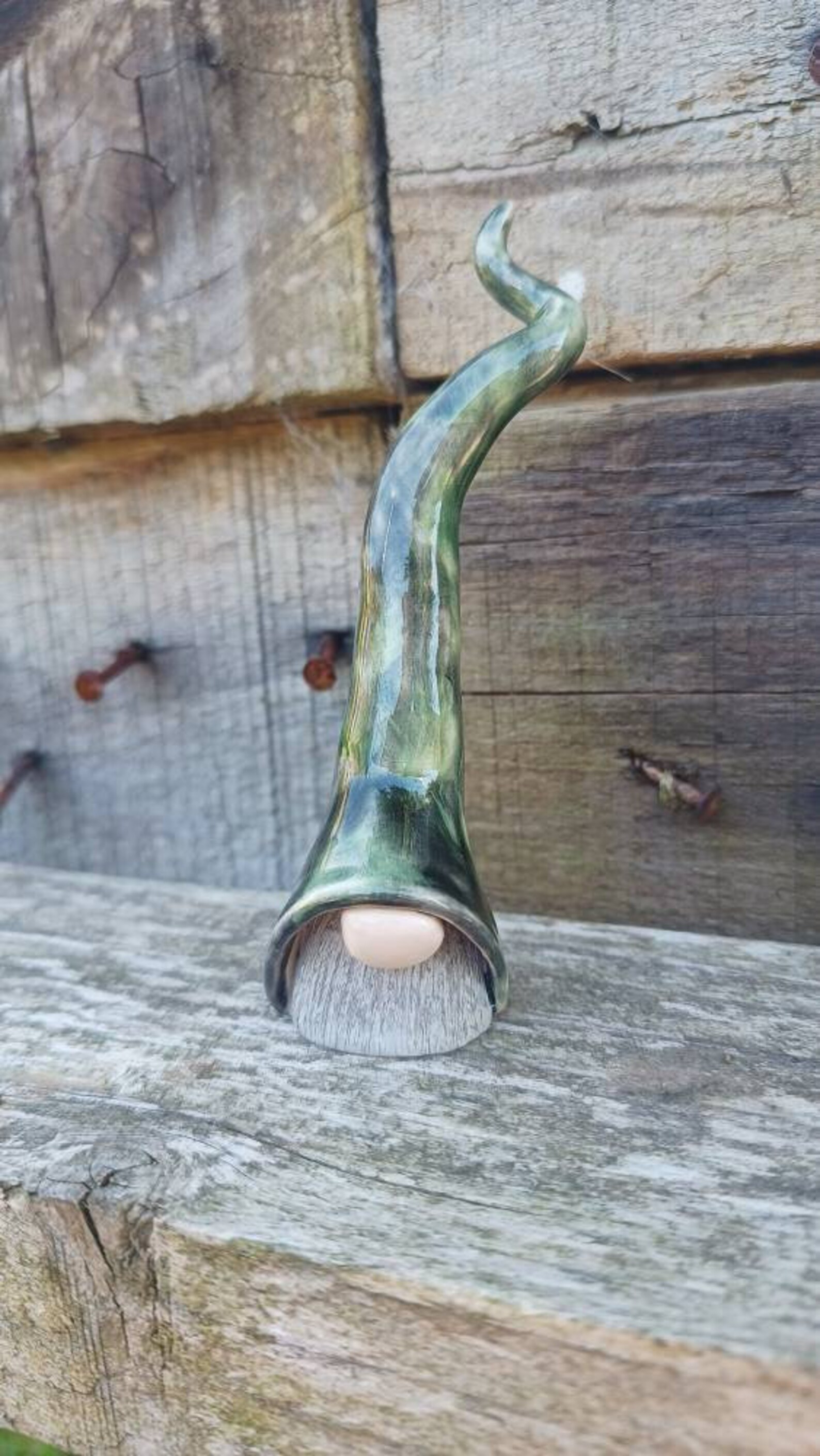 Ceramic Wizard Gnome Handmade Pottery Gnome Unusual Gift - Etsy