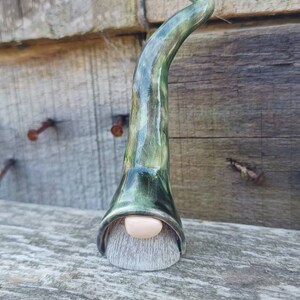 Ceramic Wizard Gnome - Handmade Pottery Gnome - Unusual Gift - Quirky ...