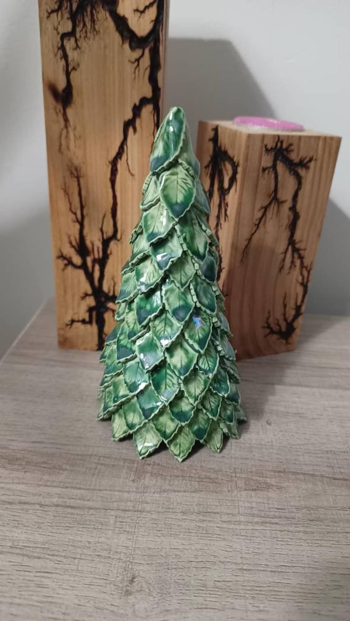 Ceramic Trees Christmas Decorations Handmade Trees | Etsy