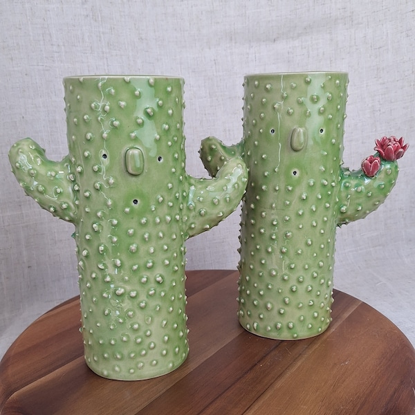 Cactus Vase - Etsy