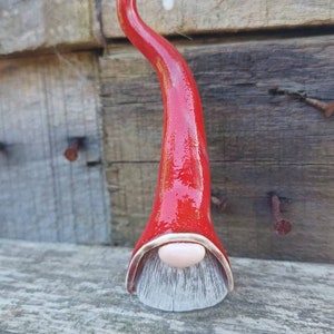 Ceramic Wizard Gnome - Handmade Pottery Gnome - Unusual Gift - Quirky ...