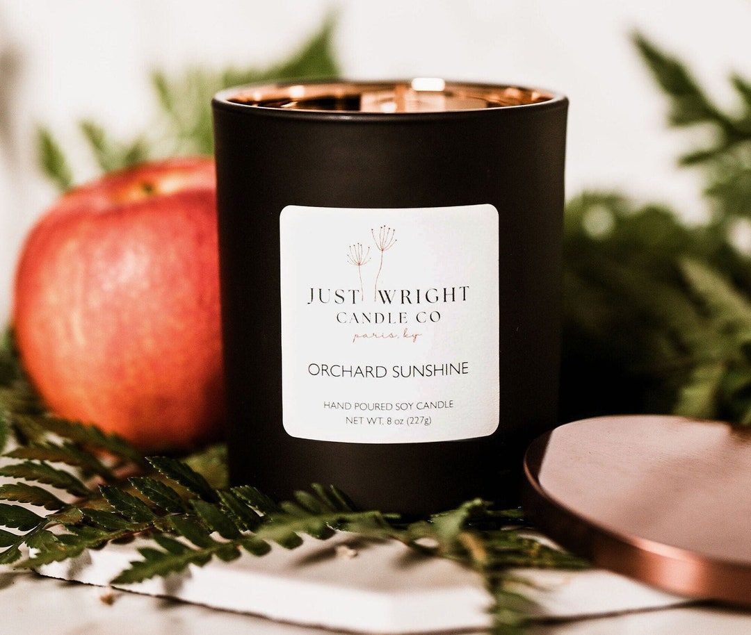 Orchard Sunshine Candle Handmade Luxury Soy Wax Candles Small Batch ...