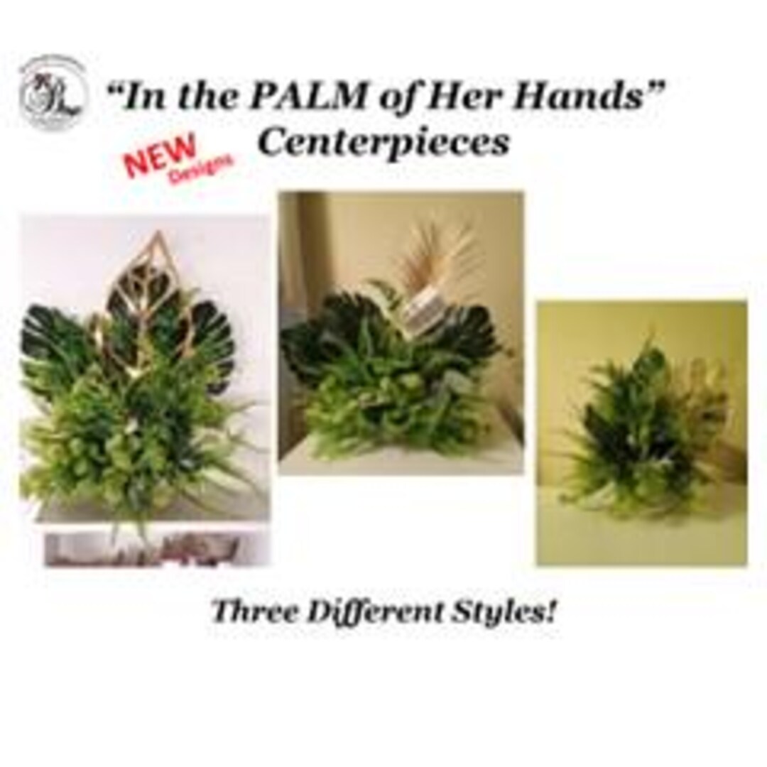 Bowdesignsbyspherea - "in the PALM of Her Hands" Plant Centerpieces (3 ...