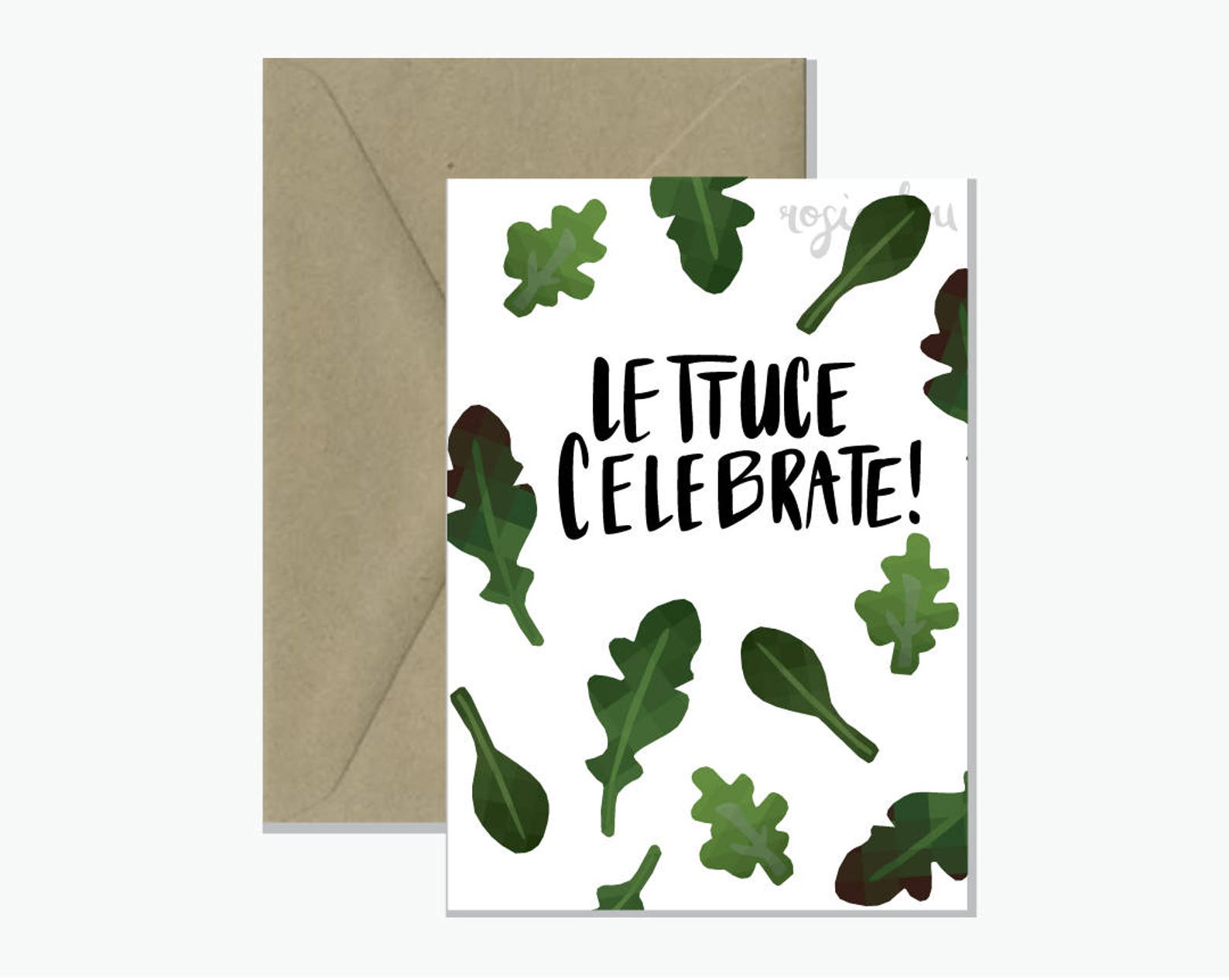 Lettuce Celebrate - Etsy