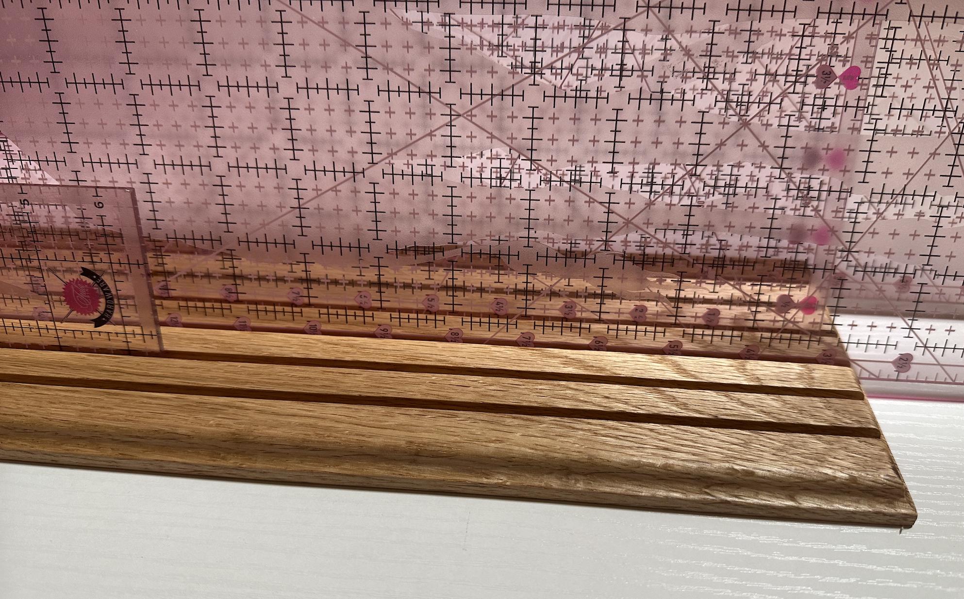 Quilter’s Ruler Holder – 6 Slot Organizer - Oak - Etsy