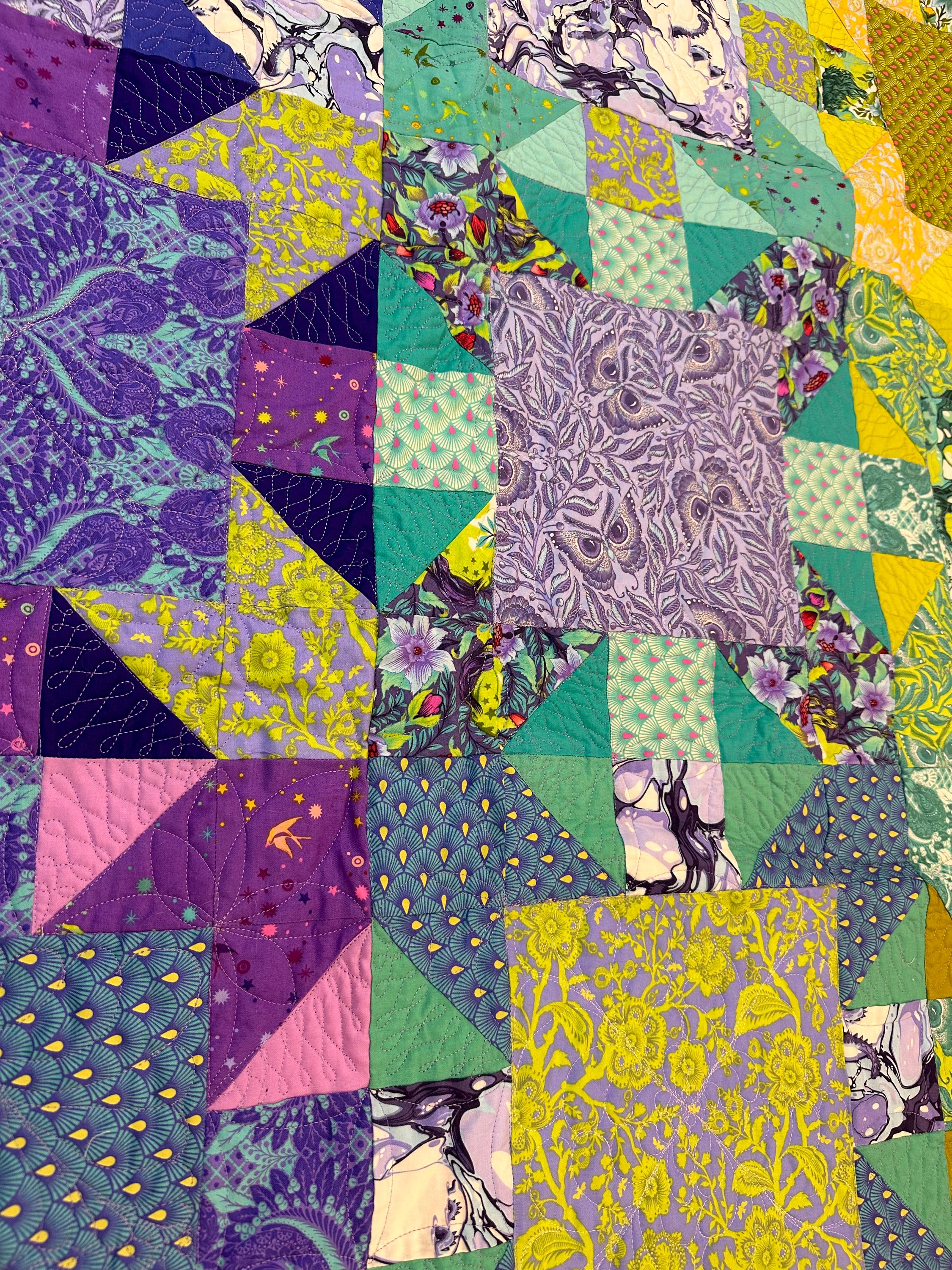 Handmade Full Size Quilt - Tula Pink Pinkerville - Etsy