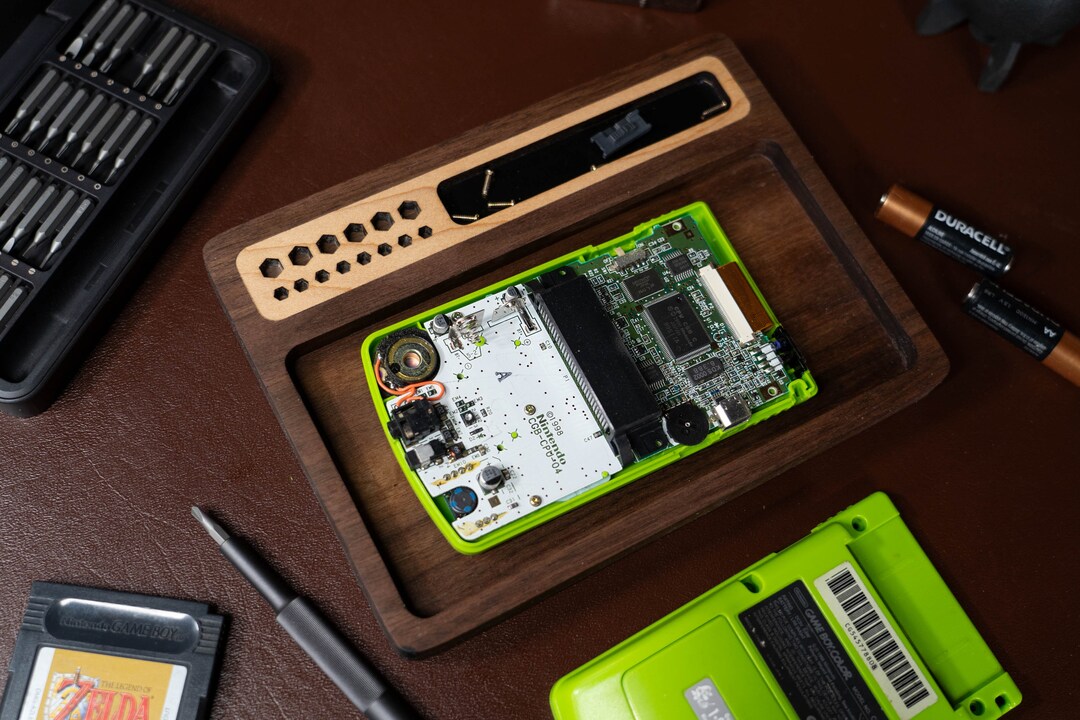 Small Parts Project Tray: Takedown Tray for Tinkerers - Walnut and ...