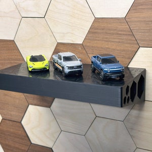 Stylish Office Shelf - 4"x 8" Shelf With Integrated Keyhole Hangers - Etsy