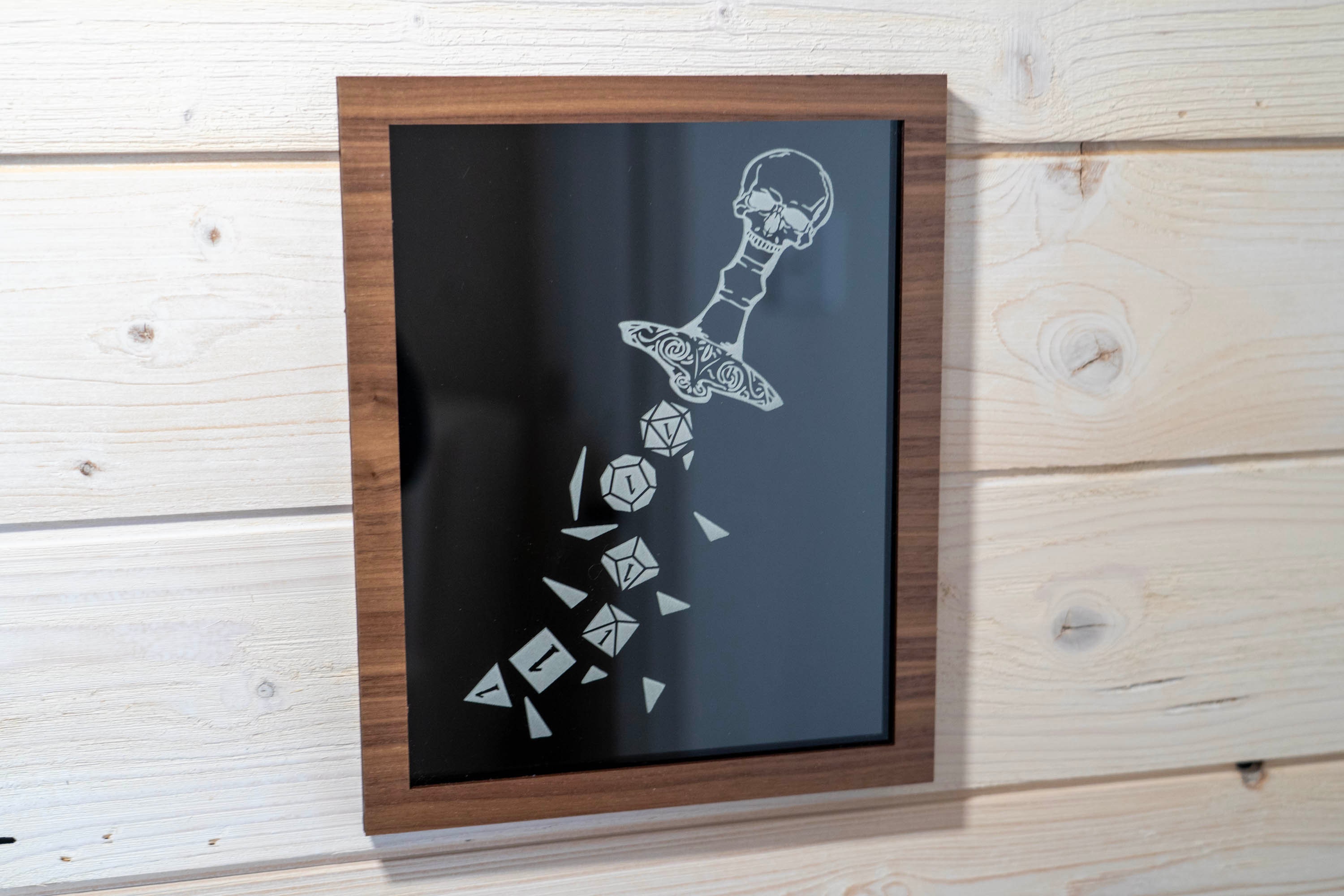 Fail Sword Dice Wall Art RPG Sign | Etsy