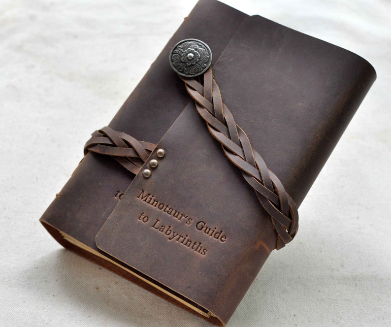 Vintage Journal Notebook Leather Sketchook | Etsy