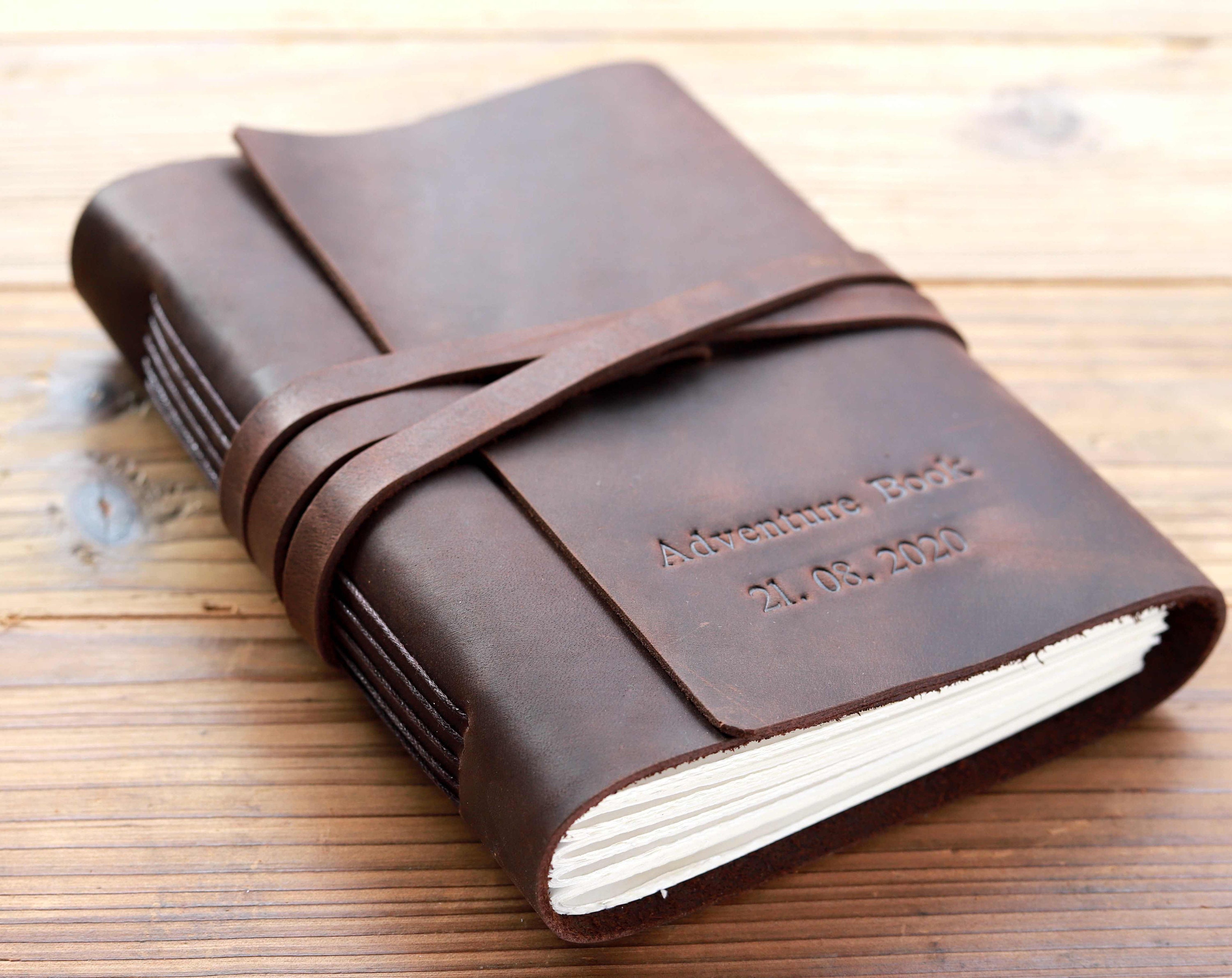 Personalized Leather Journal, Travelers Diary, Notebook, Travel Journal ...