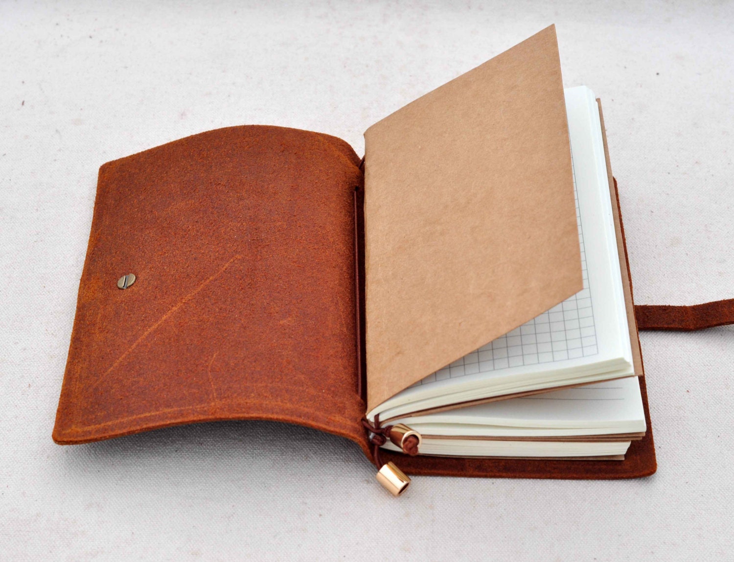 Field Notes explorer journal leather travel journalfree | Etsy