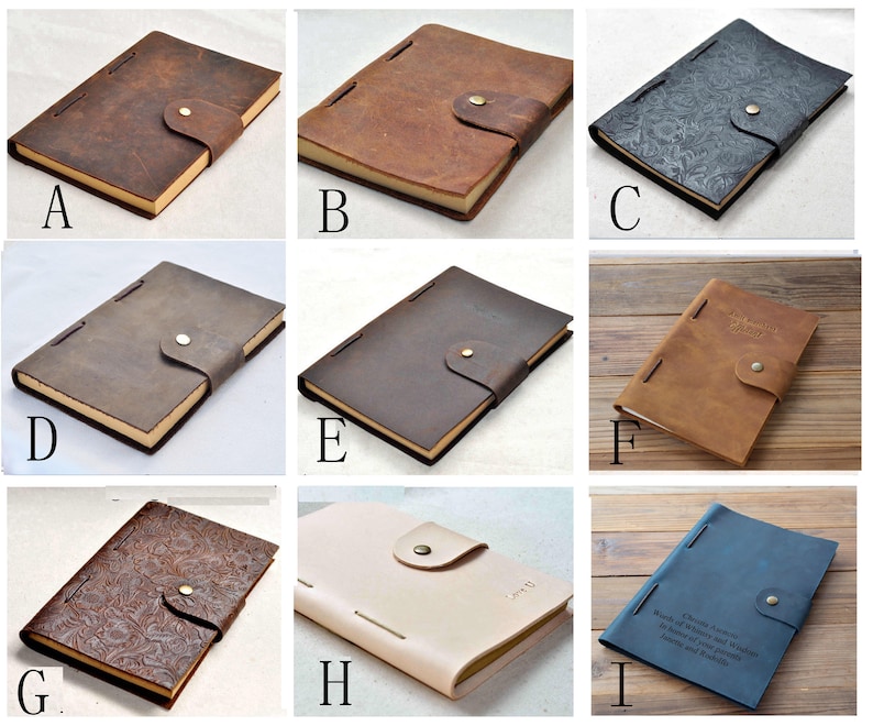 Personalized Leather Journal Notebook Personalized Journal - Etsy