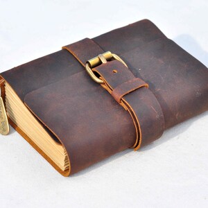 Journal Diary Notebook With Vintage Craft Paper Good Gift Leather ...