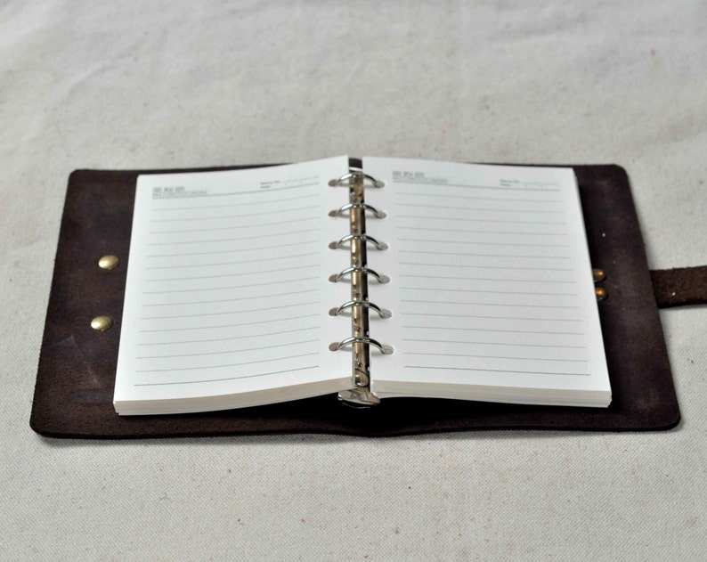 Personalized Leather Journal Refillable Journal Customize | Etsy