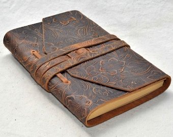 Handmade Leather Journal Notebook Personalized Journal | Etsy