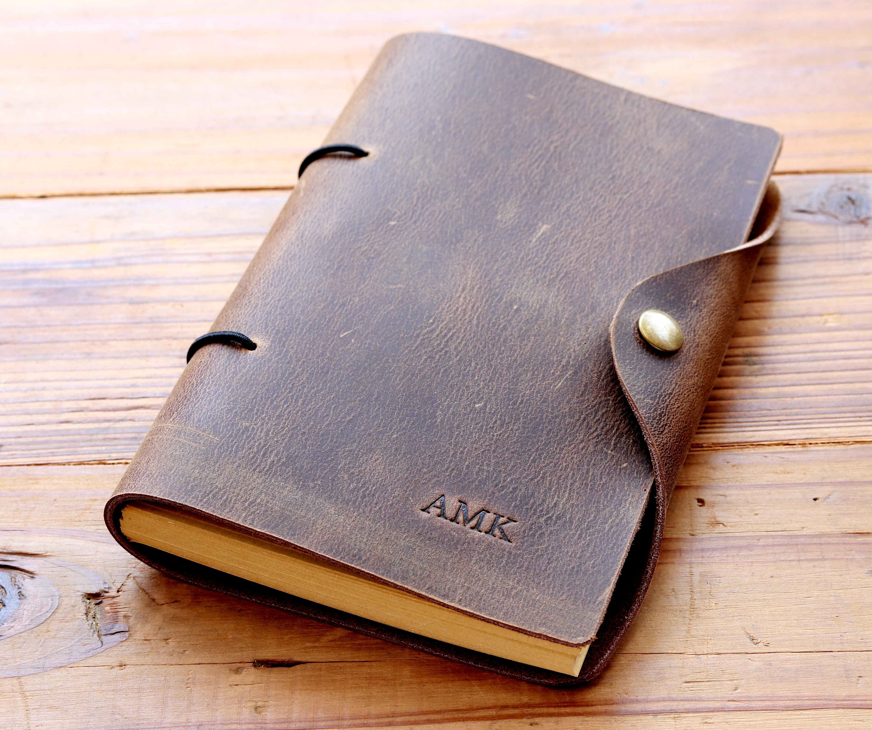 Handmade Leather Journal Notebook Personalized Journal | Etsy