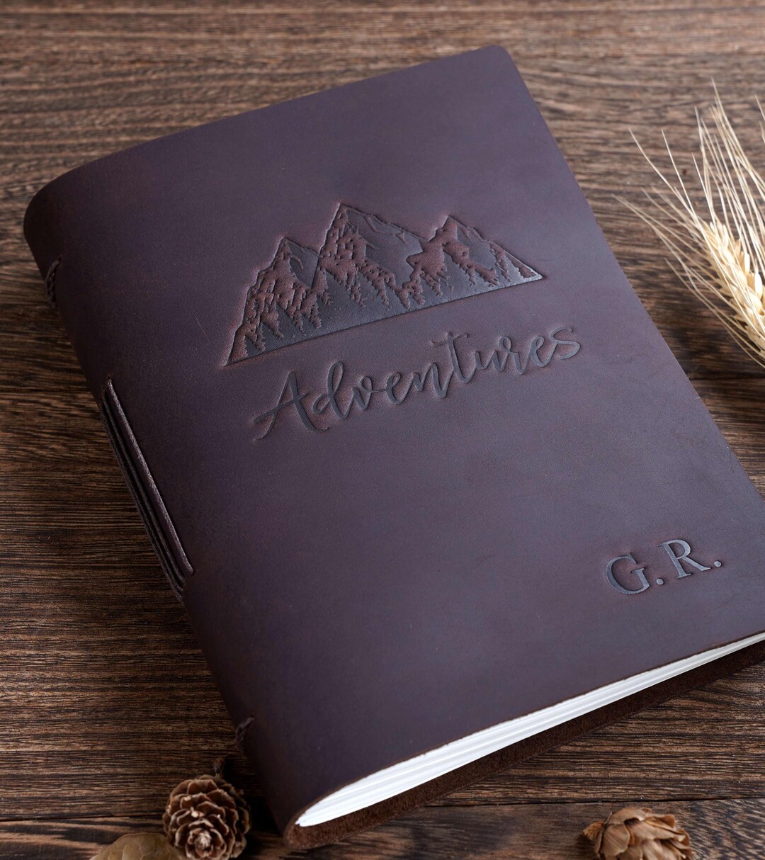 Personalized A5 Writing Journal Notebook Adventures Book Travel Journal ...
