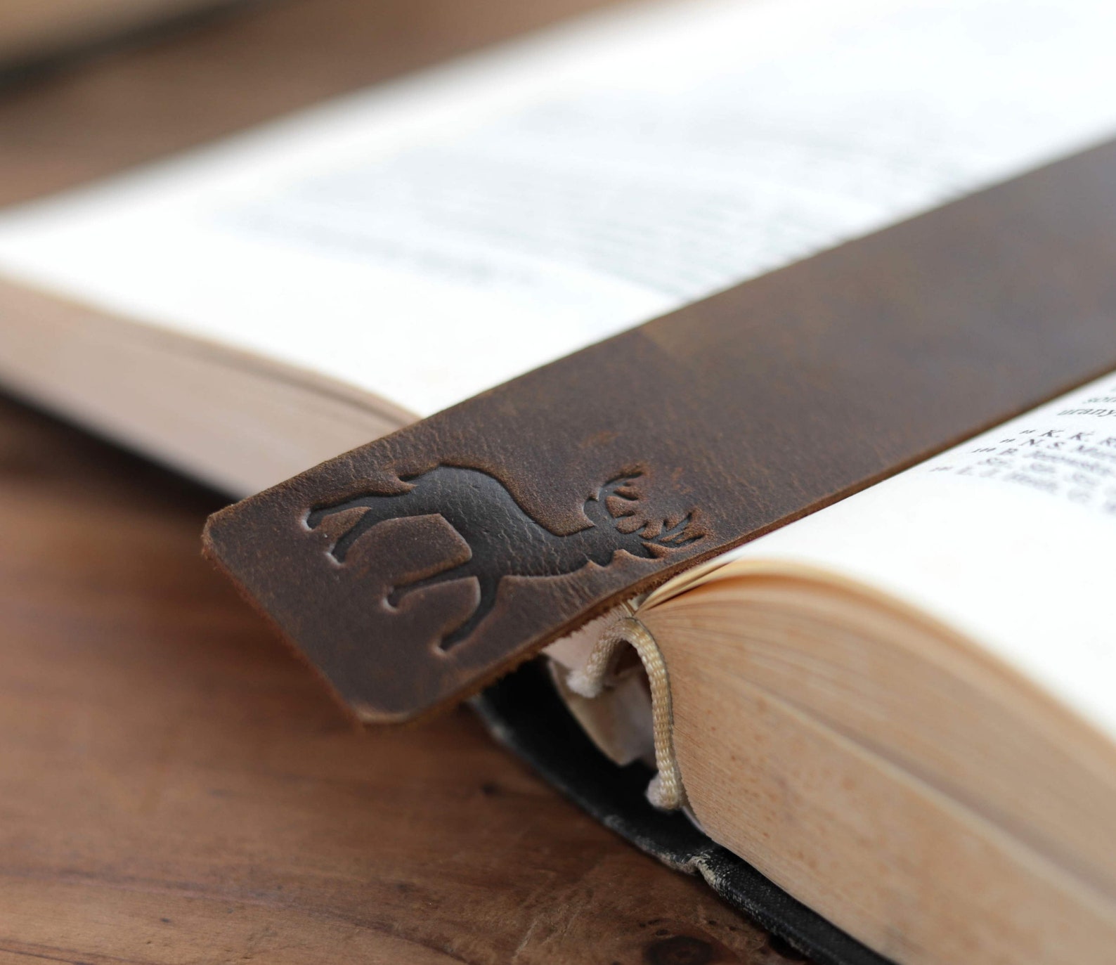 Personalized Bookmark,custom Leather Bookmark, Initial Bookmark - Etsy