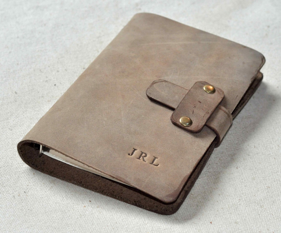 Refillable Lined Leather Journal Notebook Good for Gift (free Stamp) - Etsy