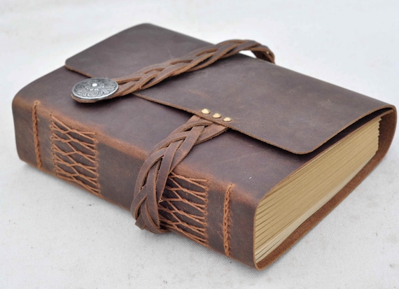 Vintage Journal Notebook Leather Sketchook | Etsy